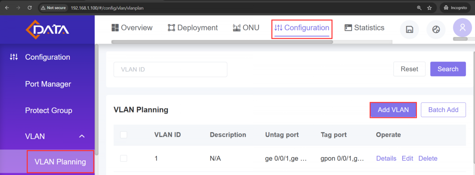 Citraweb.com : Multi-SSID pada ONU untuk Layanan Internet Rumah dan Hotspot melalui OLT C-DATA